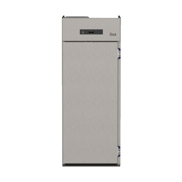 Refrigerated cabinets roll in professional in stainless steel AISI 304